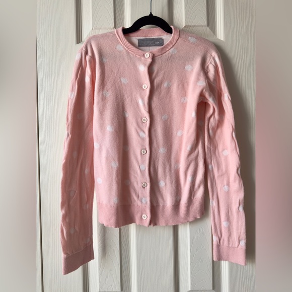 Primary | Shirts & Tops | Primary Pink And White Polka Dot Sweater ...